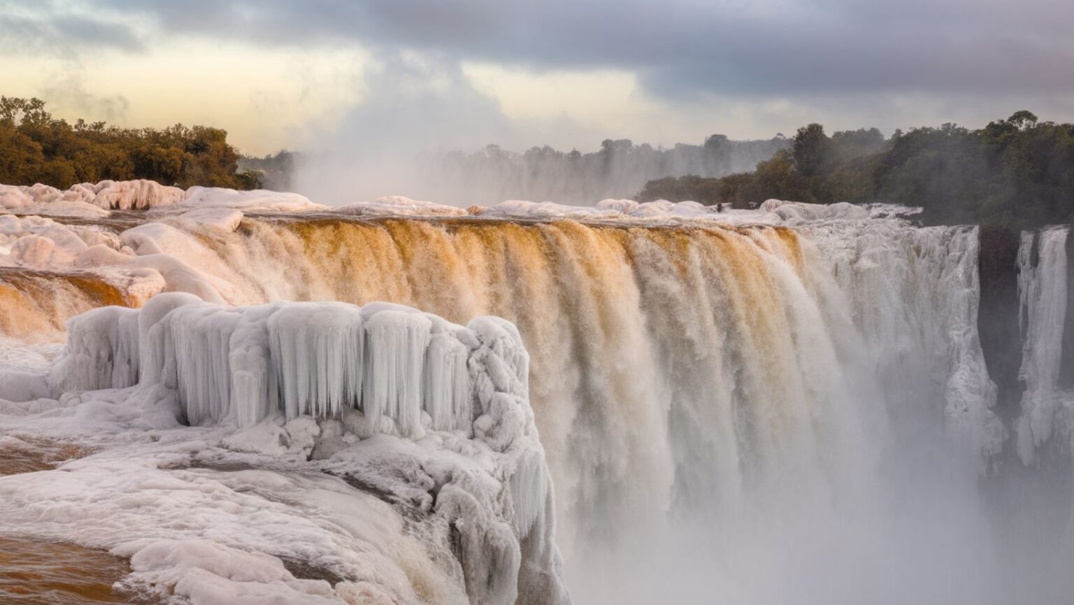57 feet of amber magic: WV's most unique waterfall