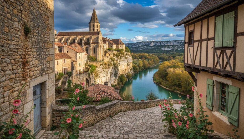 This village of 200 where 13 medieval monuments rise 100 meters above a ...