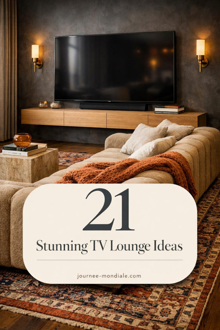 21 Stunning TV Lounge Ideas to Transform Your Space – World Day
