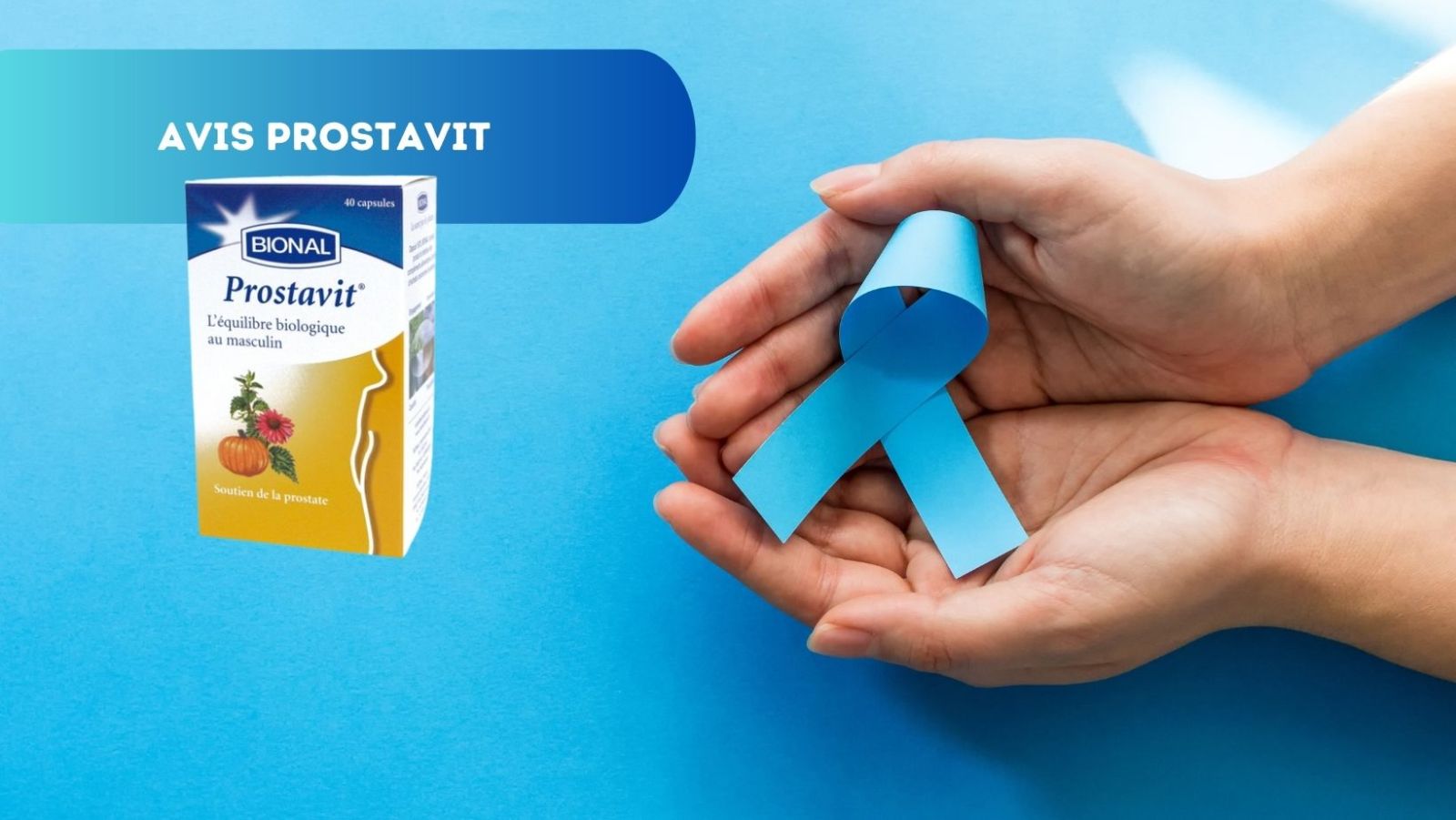 Avis Prostavit : Soutien Urinaire pour Hommes 45+