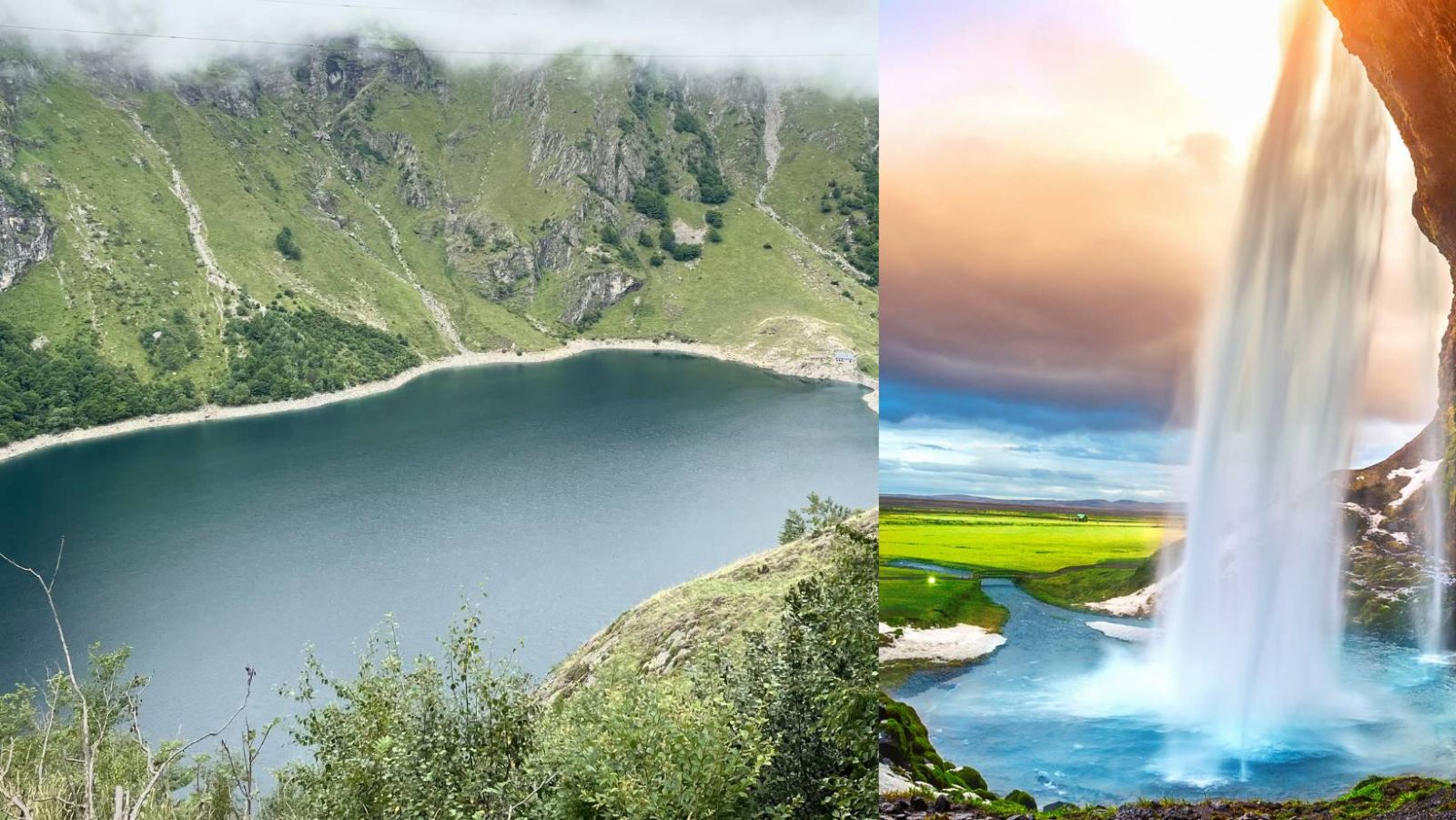 À 1507 mètres d'altitude : ce lac pyrénéen offre un spectacle automnal ...