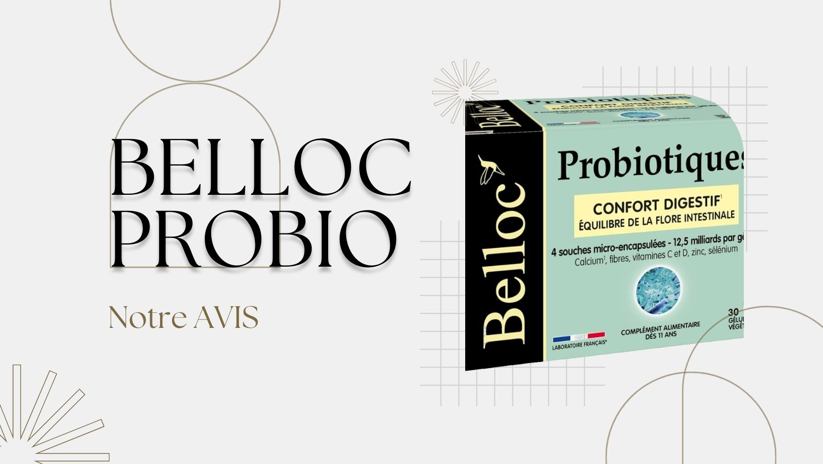 Notre avis sur Belloc Probiotique , un Microbiote Équilibré et une ...