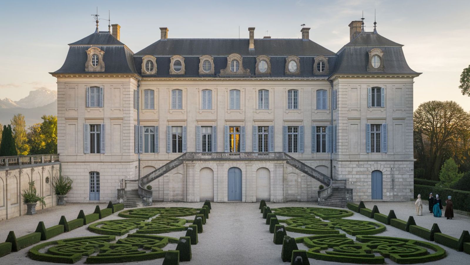 À 800 mètres de la frontière suisse, découvrez la demeure où Voltaire ...