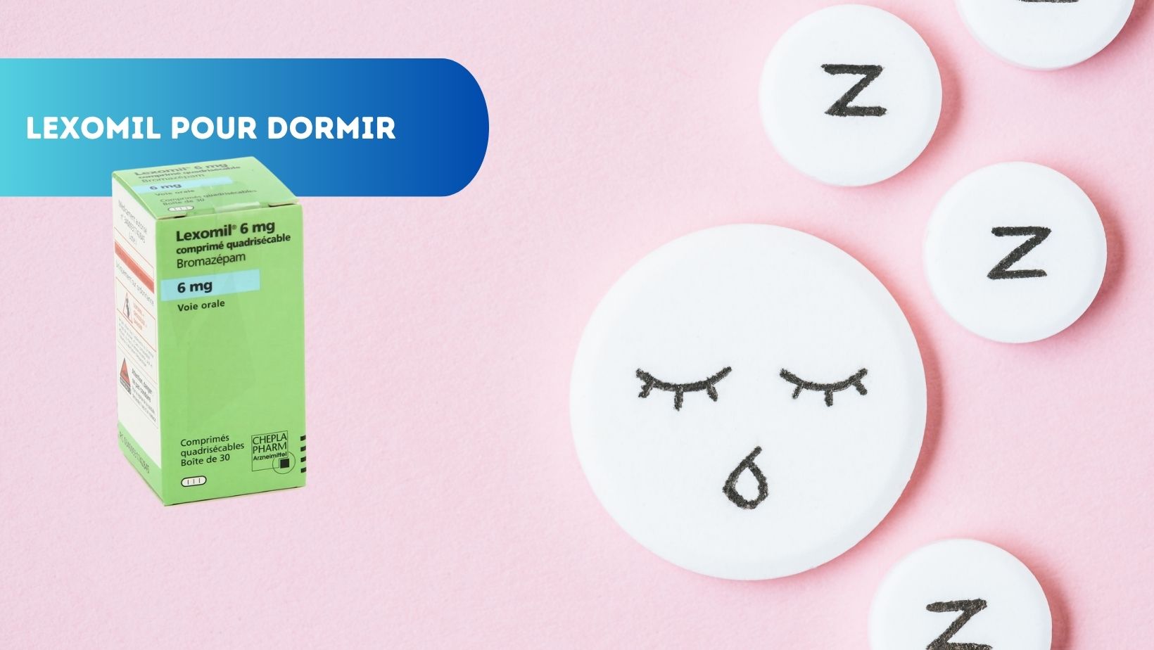 Lexomil pour dormir : usage et précautions