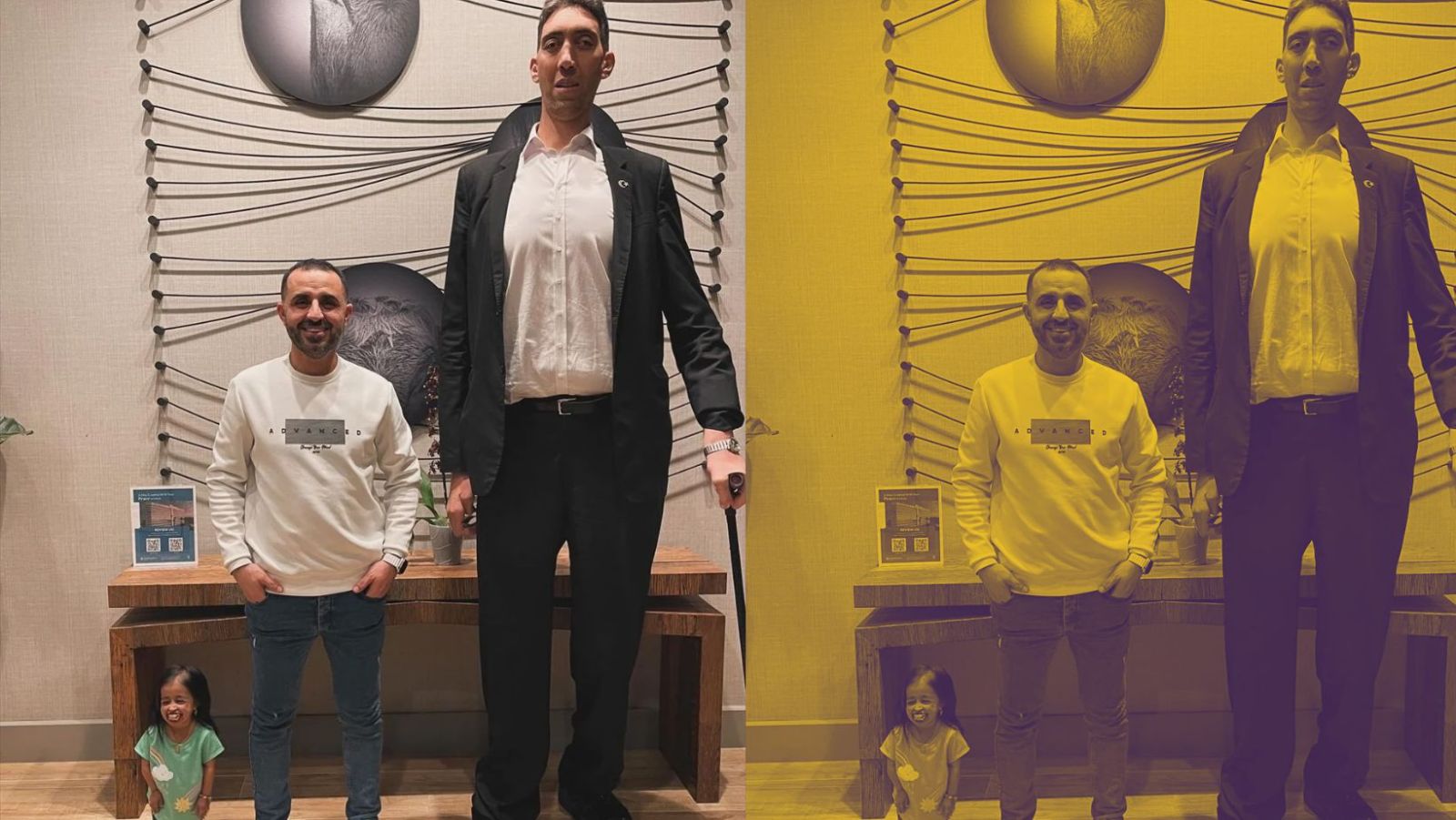 L'homme le plus grand du monde dépassé ? Un nouveau géant fait trembler ...