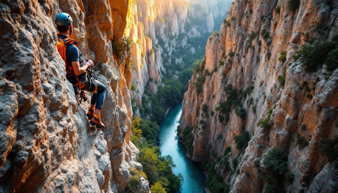 Cette compétition d'escalade de 1987 attire les grimpeurs sur 200m de ...