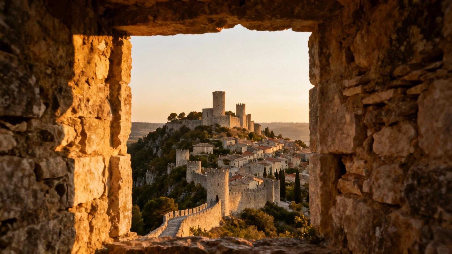 Ce village de 3000 habitants abrite le 3e plus grand château de PACA
