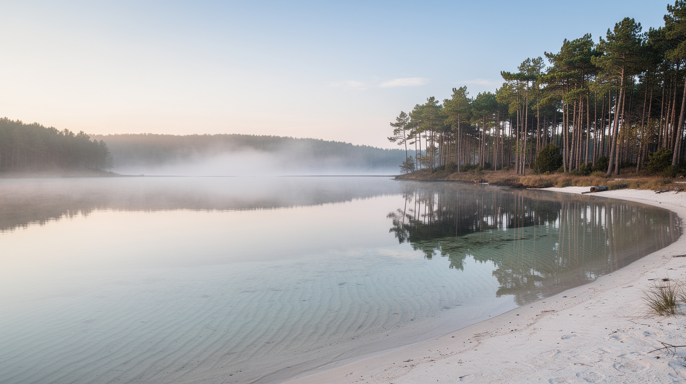 Deuxième lac naturel de France, Cazaux-Sanguinet baigne à 21°C dès juin ...